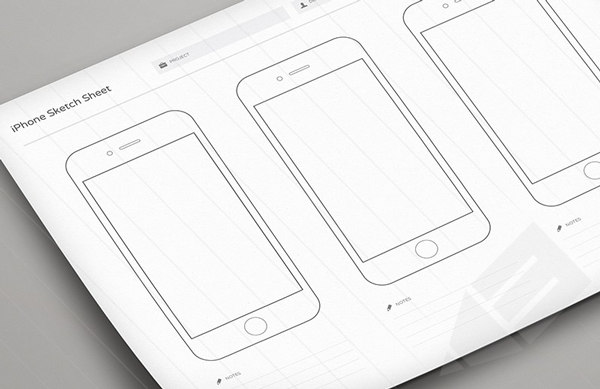 Plantillas de iPhone y iPad para imprimir y bocetear « El Arquitecto de ...